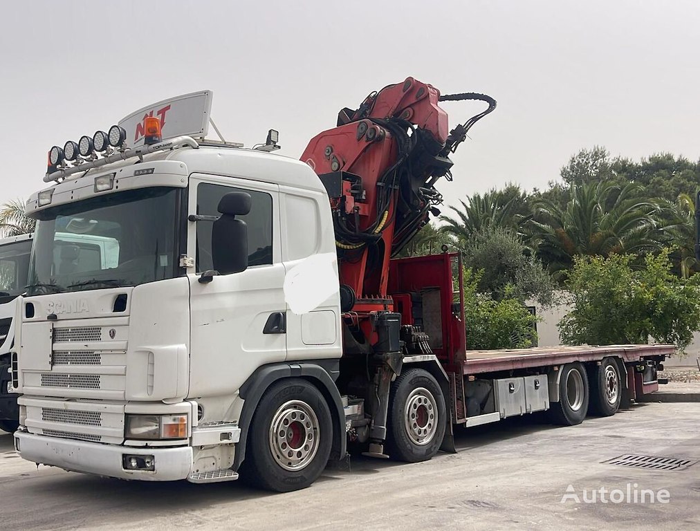 Scania R124 kamion platforma