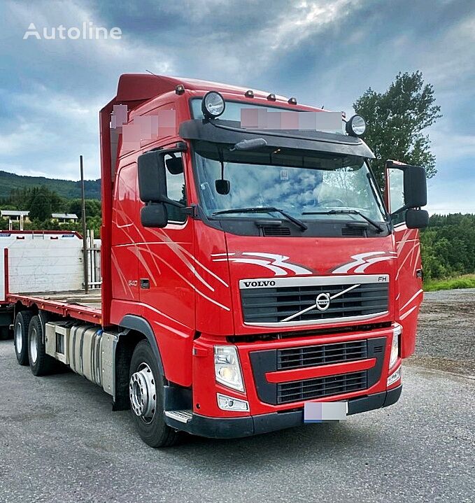 Volvo FH13 540 *6x2 *HUB REDUCTION *PLATFORM 6.50m *VIDEO kamion platforma