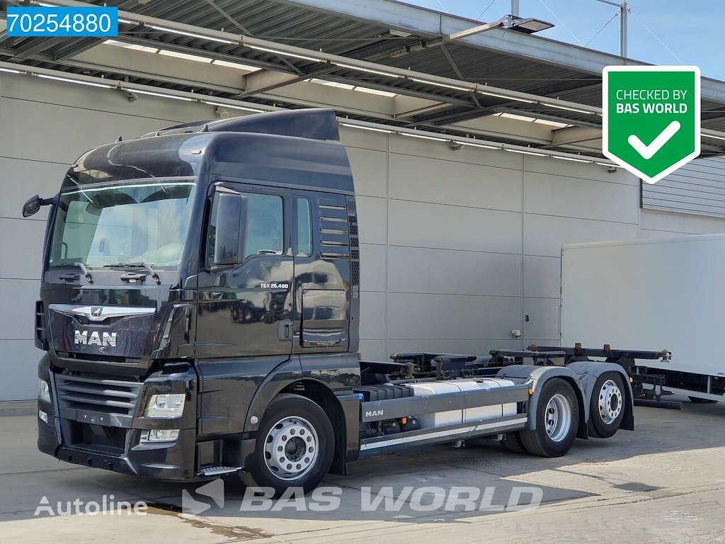 MAN TGX 26.460 6X2 XLX Retarder Lift+Lenkachse ACC Navi Euro 6 vozilo za prevoz kontejnera