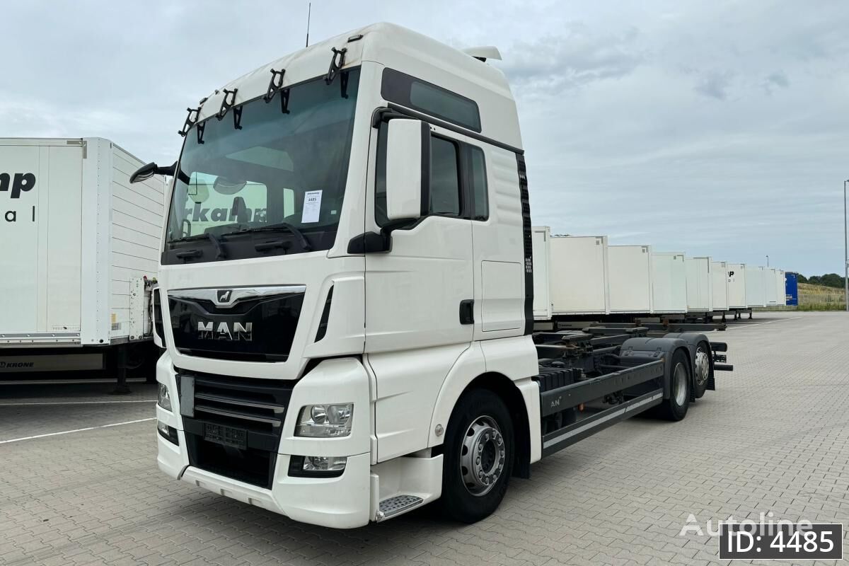 MAN TGX 26.510 XLX, Euro 6, 6x2 / BDF / Retarder / Liftaxle, Intarde vozilo za prevoz kontejnera