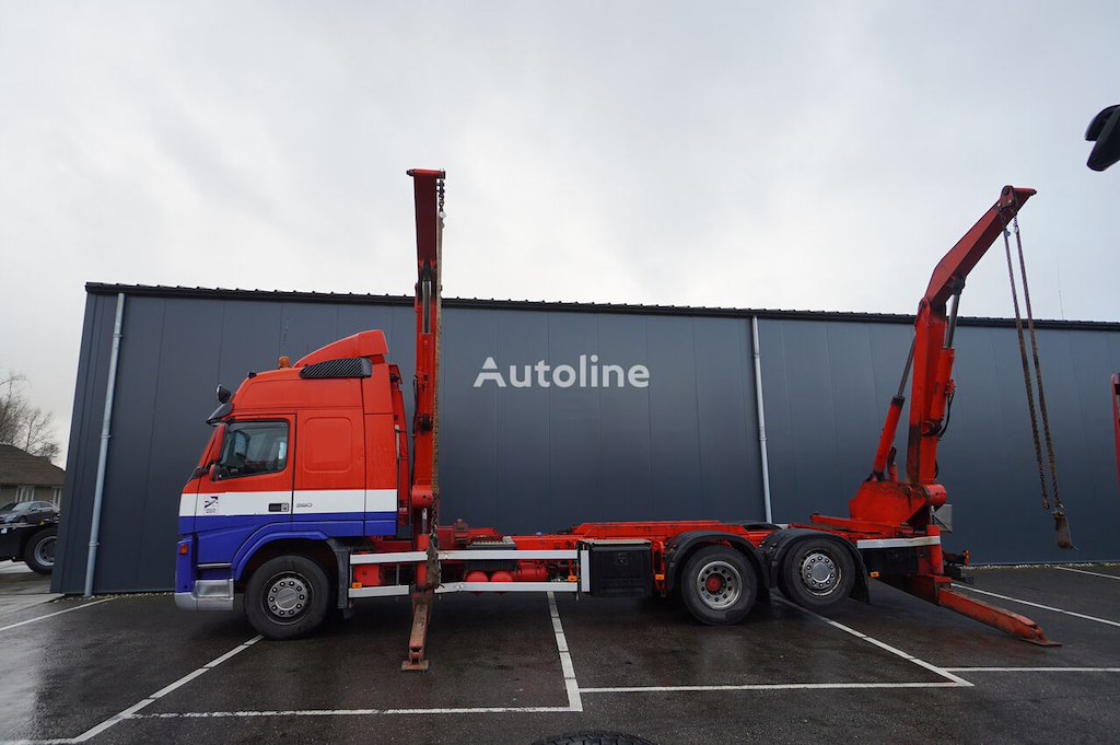 Volvo FM360 6X2 SIDE LOADER FOR 20FT CONTAINER kamion autopodizač kontejnera