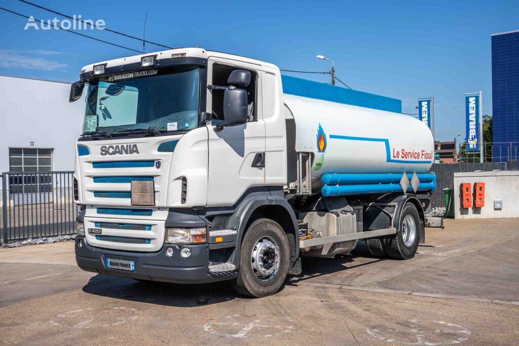 Scania R420+ MAGYAR 14.000L/3 COMP. + INTARDER autocisterna za gorivo