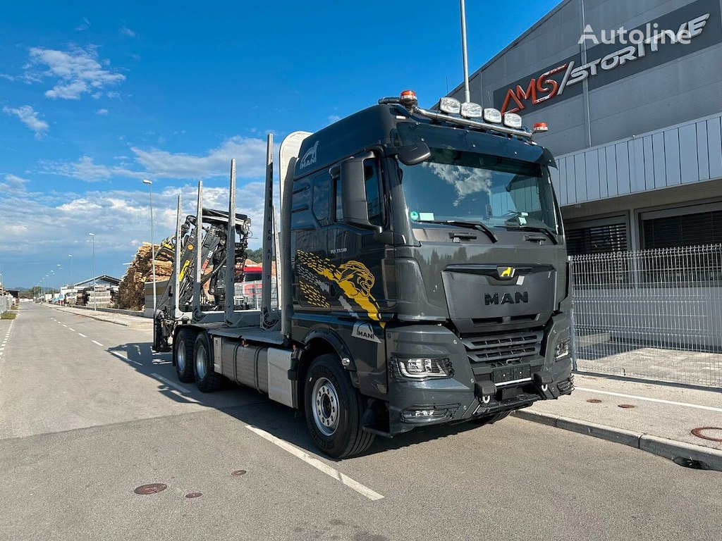 MAN TGX 33.510 kamion za prevoz drva