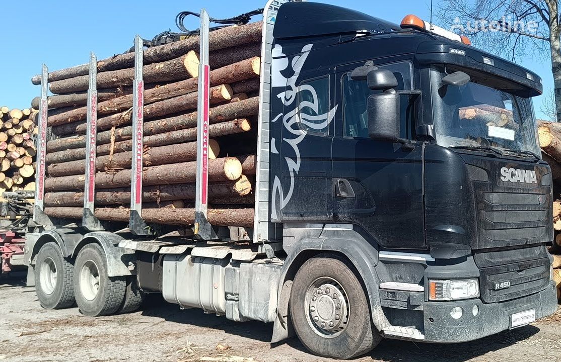 Scania R450 kamion za prevoz drva