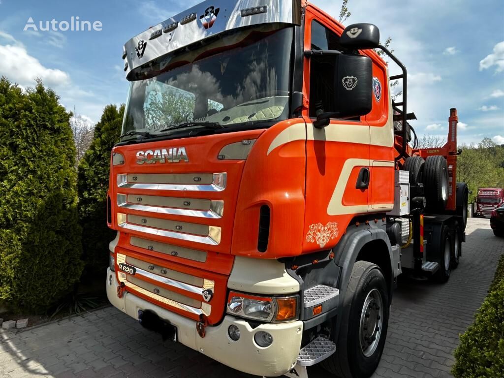 Scania R620 kamion za prevoz drva