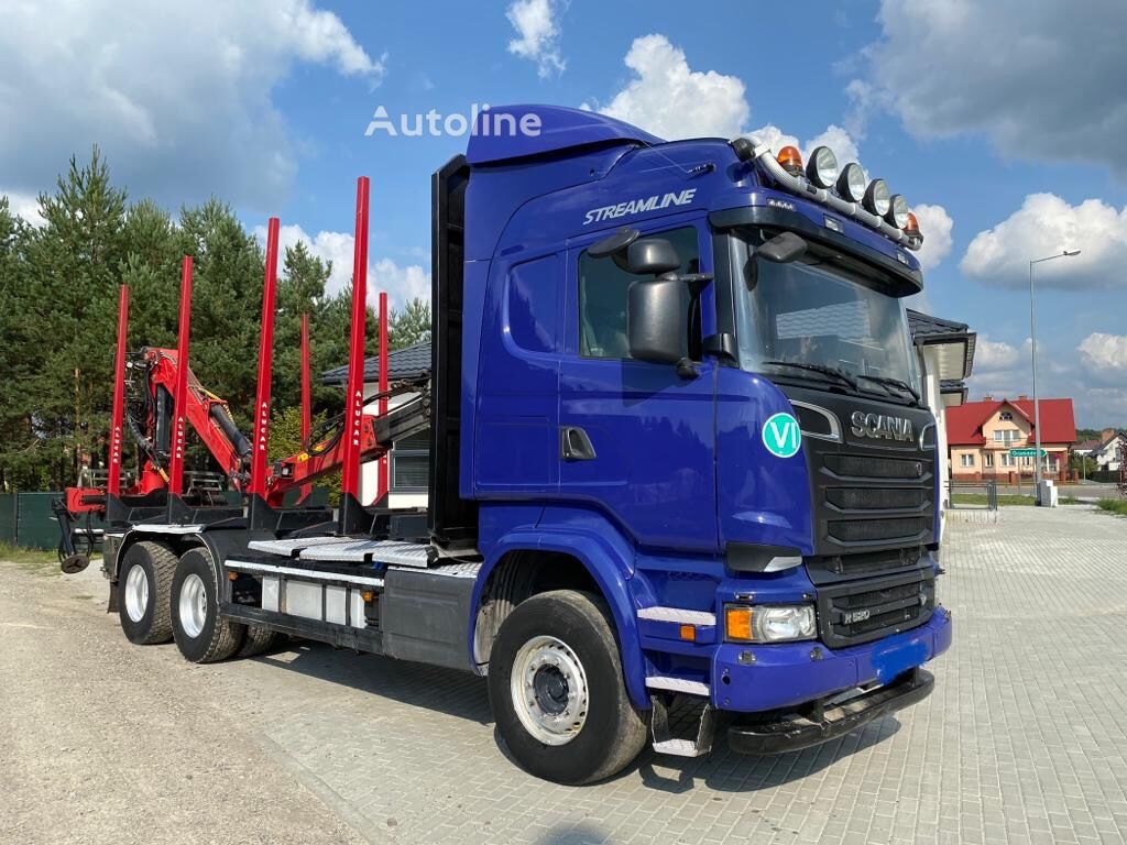 Scania R520 kamion za prevoz drva