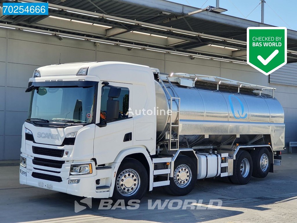 Scania P500 8X2 NO PUMP! Retarder Lift+Lenkachse CP20N Navi autocisterna