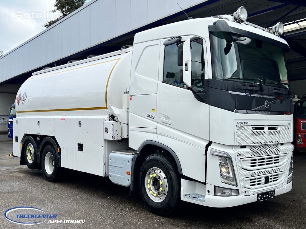 Volvo FH 500 22150 Liter ADR, 4 Comp, Retarder, ADR autocisterna