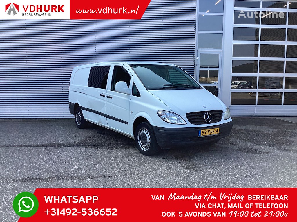 Mercedes-Benz Vito 109 CDI DC Dubbel Cabine L3/ Rijdt goed/ APK 11-2024 minibus furgon