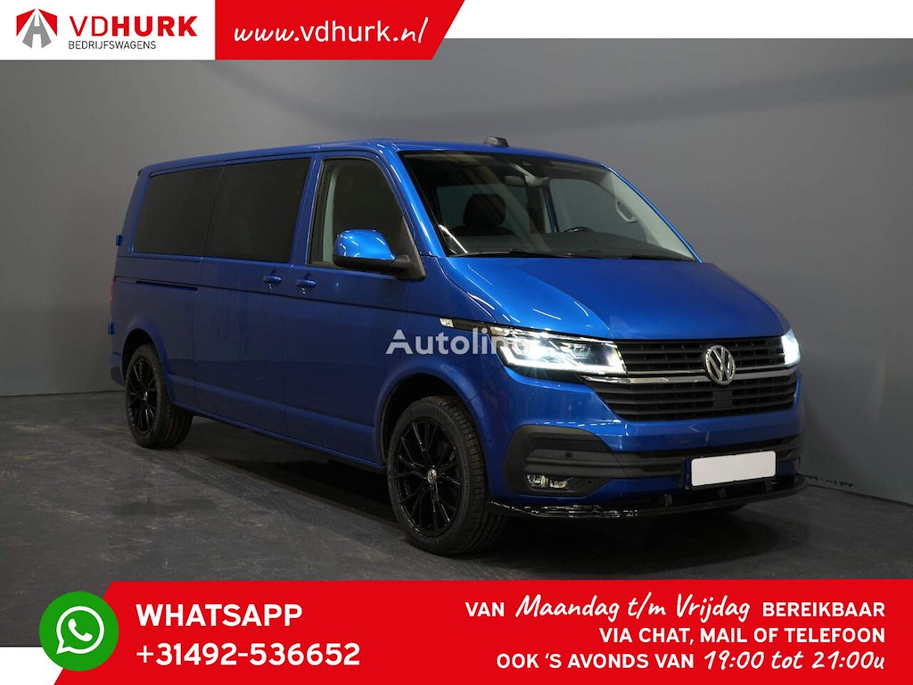 Volkswagen Transporter T6.1 2.0 TDI 150 pk DSG Aut. L2 DC Dubbel cabine/ Le minibus furgon