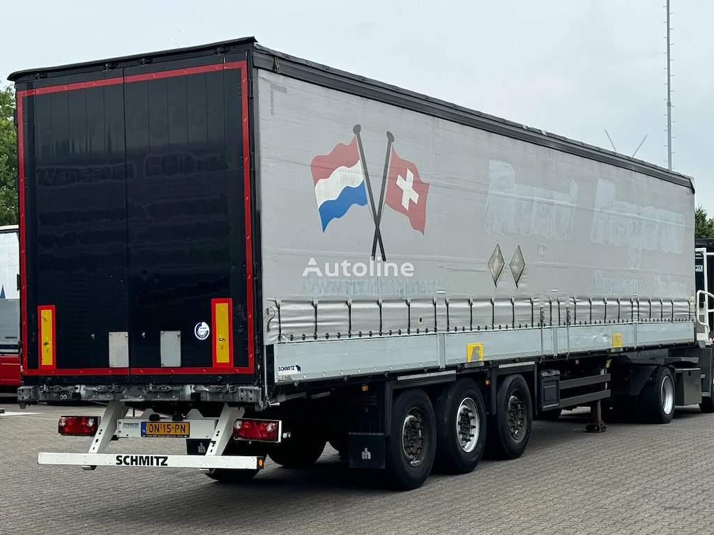 Schmitz Cargobull SCHUIFZEIL met BORDEN / DISC Brakes / HUCKEPACK / CODE XL poluprikolica sa kliznom ceradom