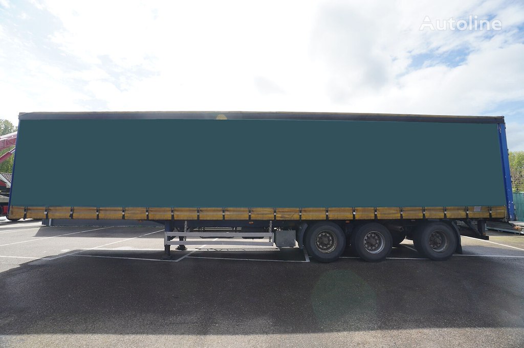 Pacton 3 AXLE CURTAINSIDE TRAILER poluprikolica sa kliznom ceradom