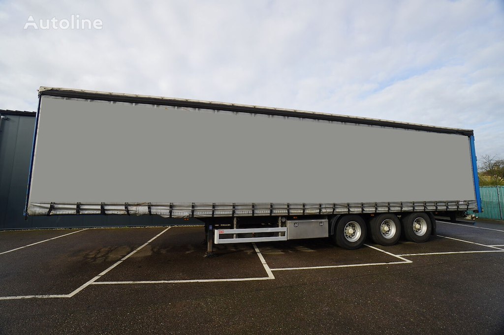 Pacton 3 AXLE CURTAINSIDE TRAILER poluprikolica sa kliznom ceradom