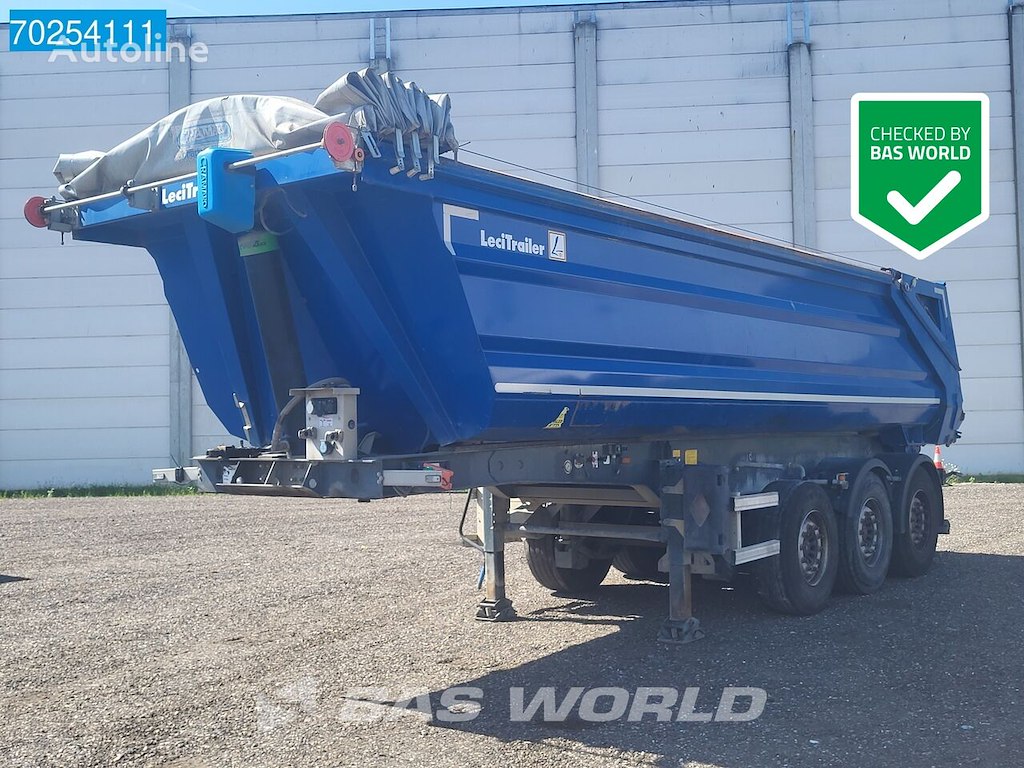 LeciTrailer 3E20 24m3 Liftachse poluprikolica kipera