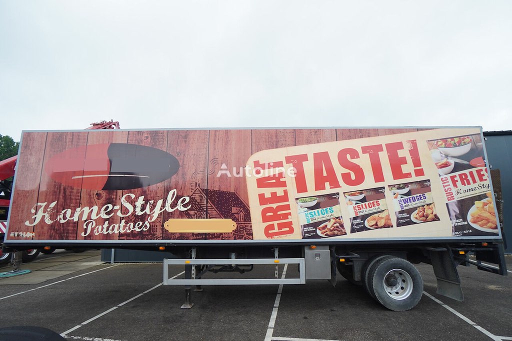 Netam-Fruehauf 1 AXLE FRIGO TRAILER poluprikolica hladnjača