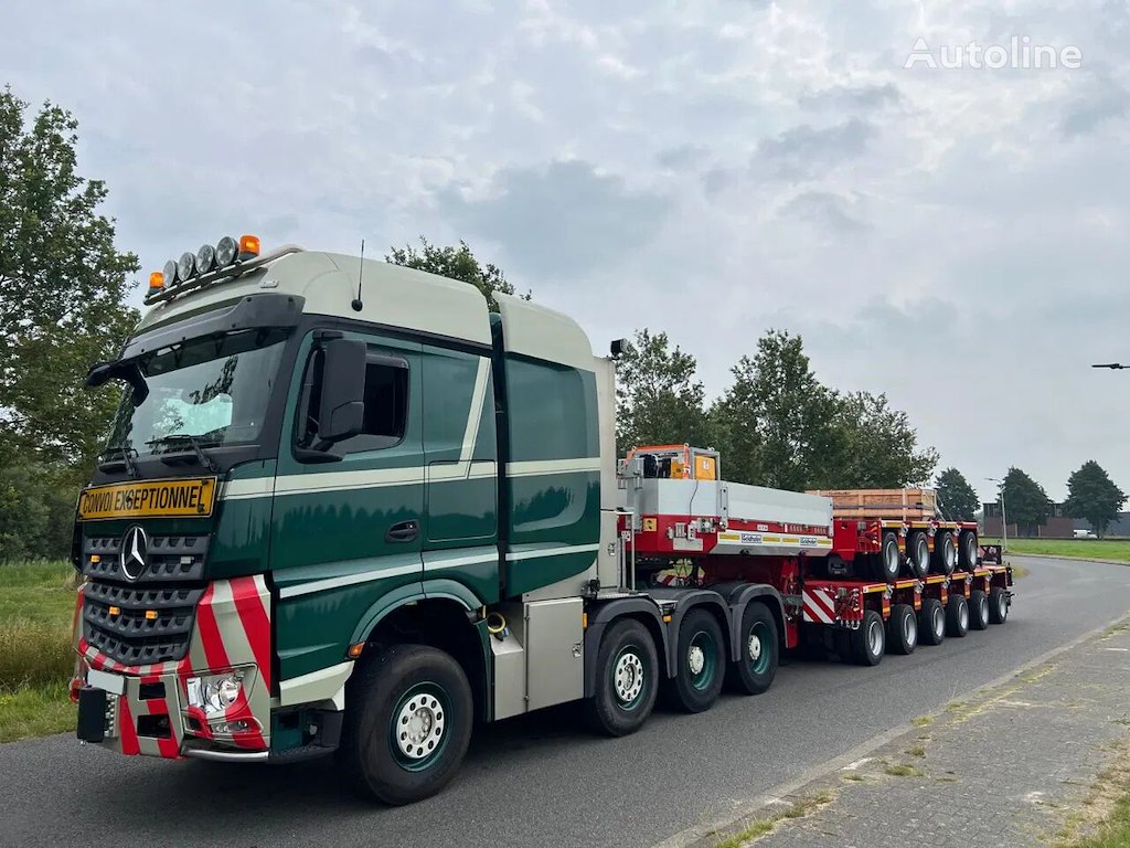 Nova Goldhofer THP SL 10 (6+4) + Gooseneck + Hatz diesel ppu poluprikolica sa niskom platformom