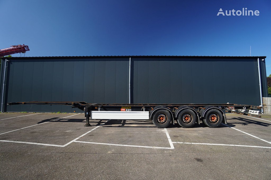 Pacton 3 AXLE 45 FT CONTAINER TRANSPORT TRAILER poluprikolica za prevoz kontejnera