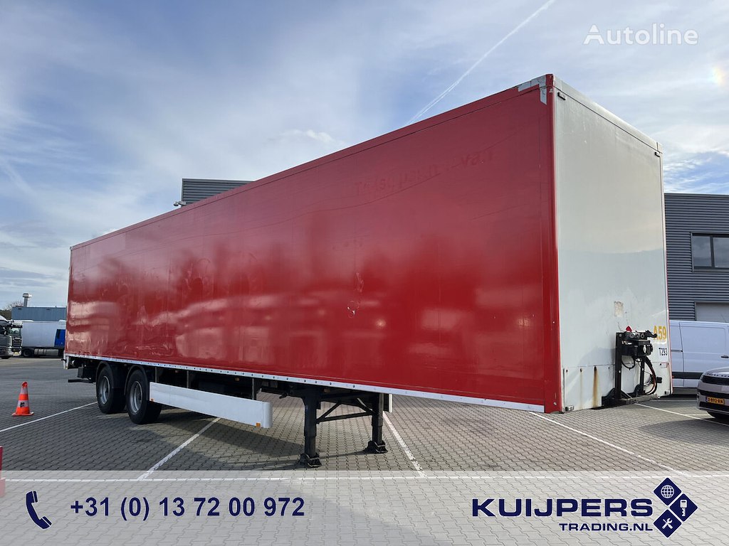 Pacton B2-001 / Box Trailer furgon poluprikolica