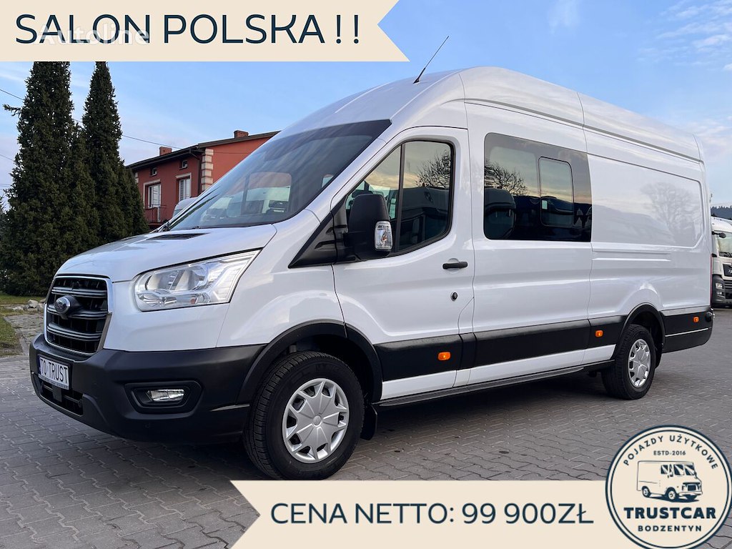 Ford TRANSIT DOKA / MAX DŁUGI / MAX WYSOKI / SALON POLSKA kombi minibus