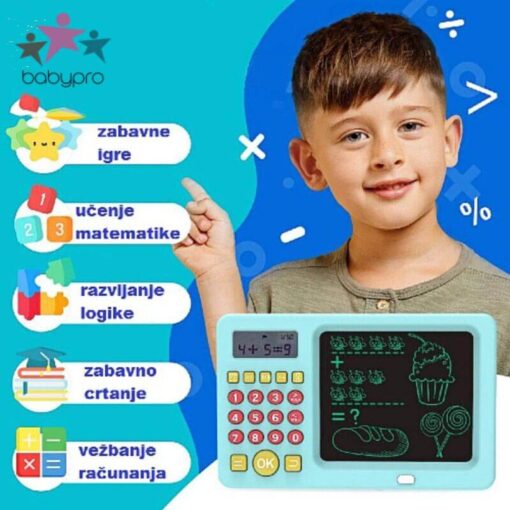 Tablet za zabavno učenje matematike + GRATIS MAGIČNA OLOVKA