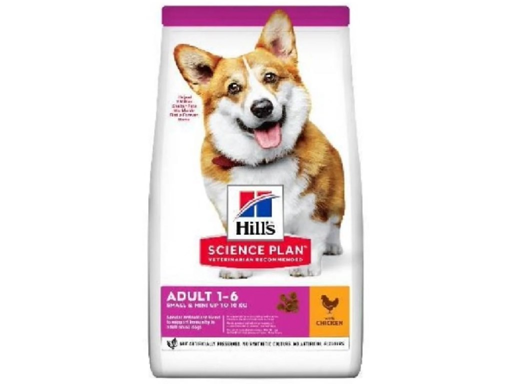 Hill's Science Plan Hrana za pse Small & Mini Adult Piletina 1.5kg