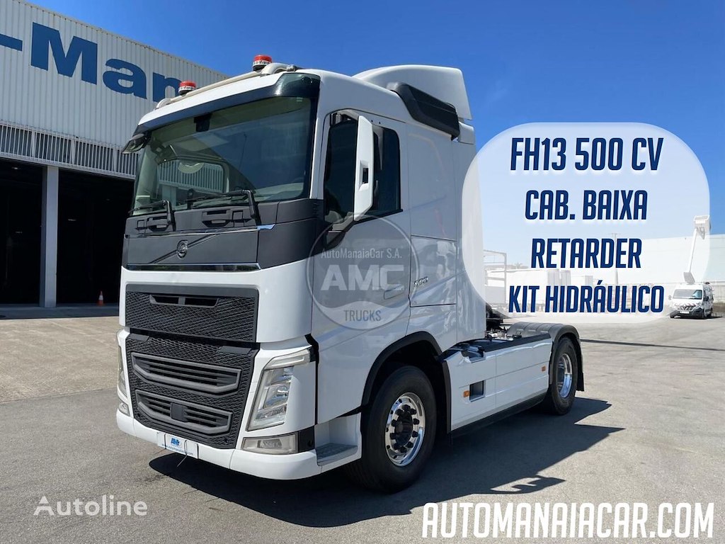 Volvo FH13 500 EURO6 4X2 2016 CAB BAIXA RETARDER KIT HIDRÁULICO tegljač