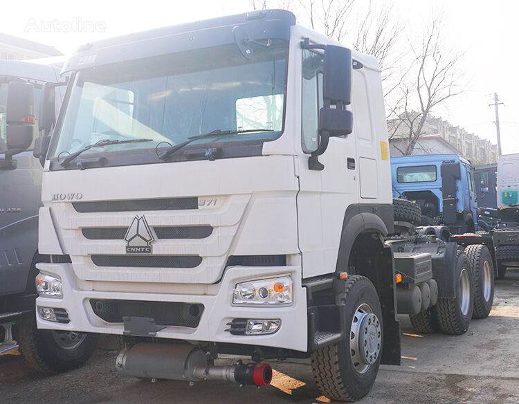 Used Sinotruk Howo Tractor Truck 371 6x4 in Tanzania tegljač