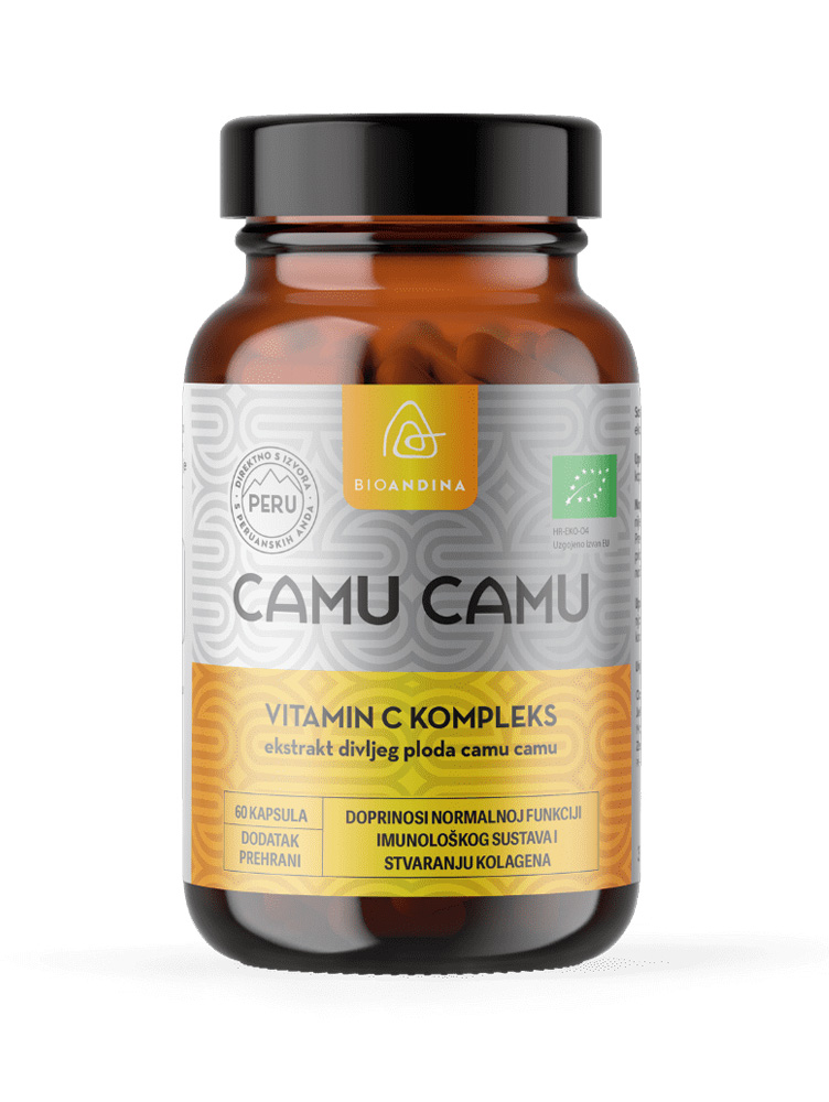 CAMU CAMU Vitamin C kompleks, Bioandina , 60 kapsula