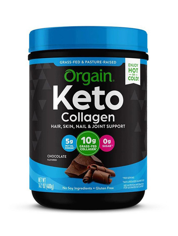 Orgain Keto Collagen sa MCT uljem (čokolada), Aleksandar MN, 400 g