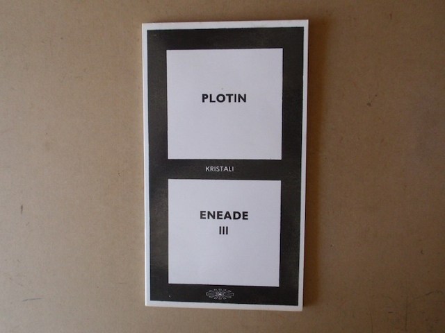 Plotin - ENEADE 3