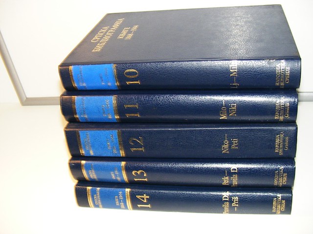 Srpska bibliografija 1868-1944, pet knjiga 10-14