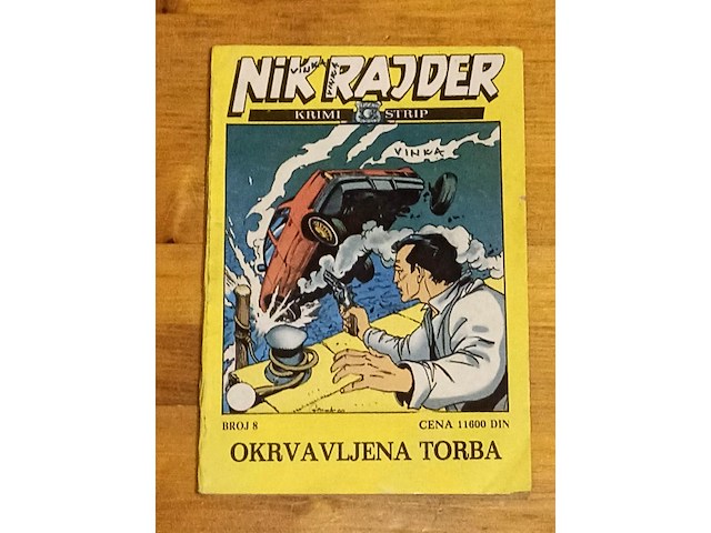 Nik Rajder 8 - okrvavljena torba