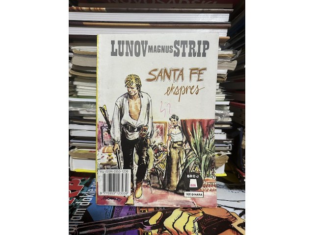 lunov magnus strip 806 - Santa Fe ekspres - Ken Parker