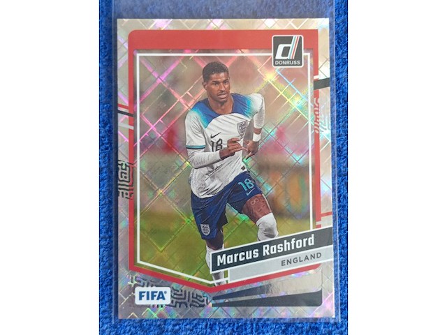 2023/24 Donruss Soccer Marcus Rashford Diamond Parallel