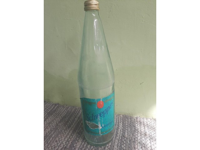 Staklena flaša Schweppes 1l