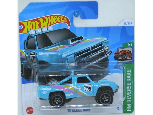 hot wheels dodge D100