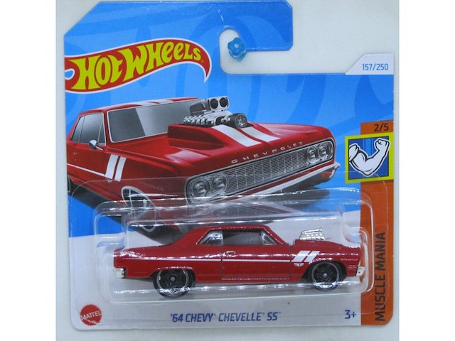 hot wheels chevrolet chevelle `64 SS