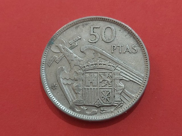 Španija  - 50 pesetas 1957 god