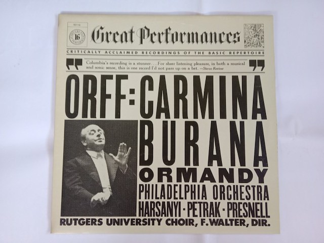 Orff Carmina Burana