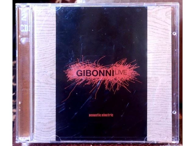 Gibonni - Live, Acoustic: electric 2xCD