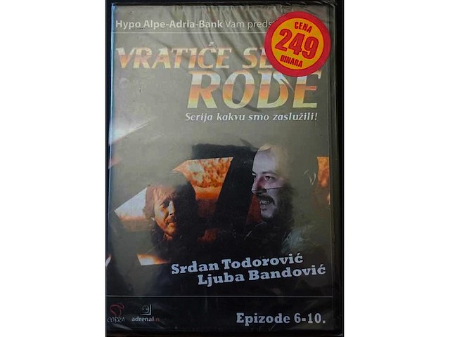 Vratice se Rode-Nikola Djuricko Epizode 6-10 DVD