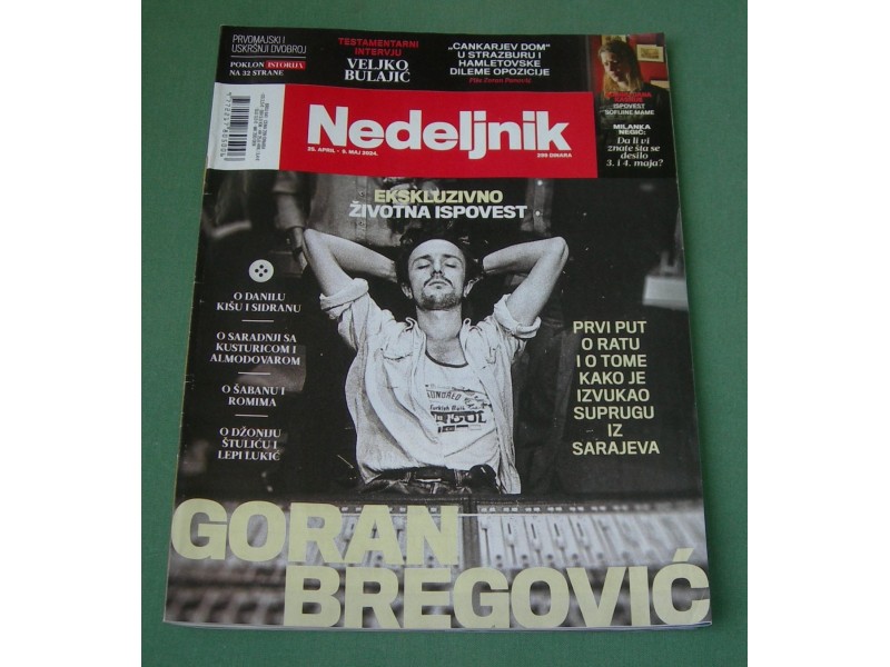 Nedeljnik br. 641, 2024. - Goran Bregović