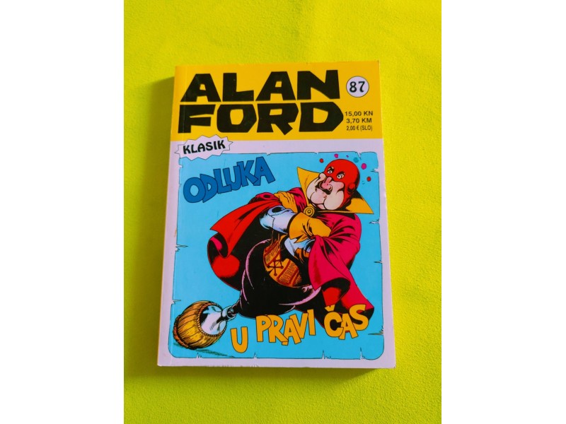 Alan Ford (Klasik SC) - br. 87 - Odluka u pravi cas