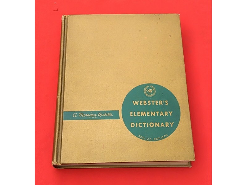 Websters Elementary Dictionary