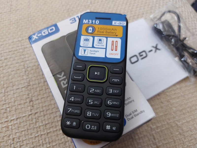 MKTEL M310 X-GO - dual sim - NOVO