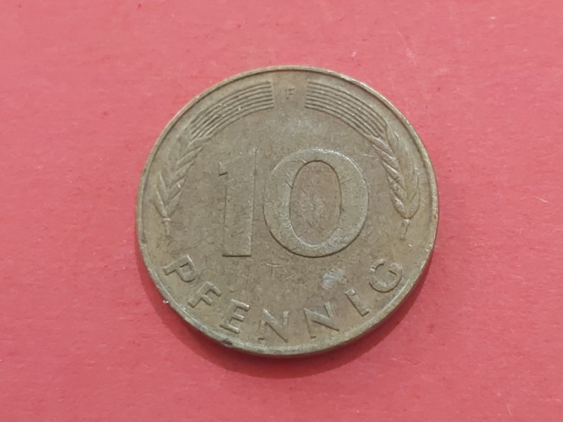 Nemačka - 10 pfennig 1978 god F