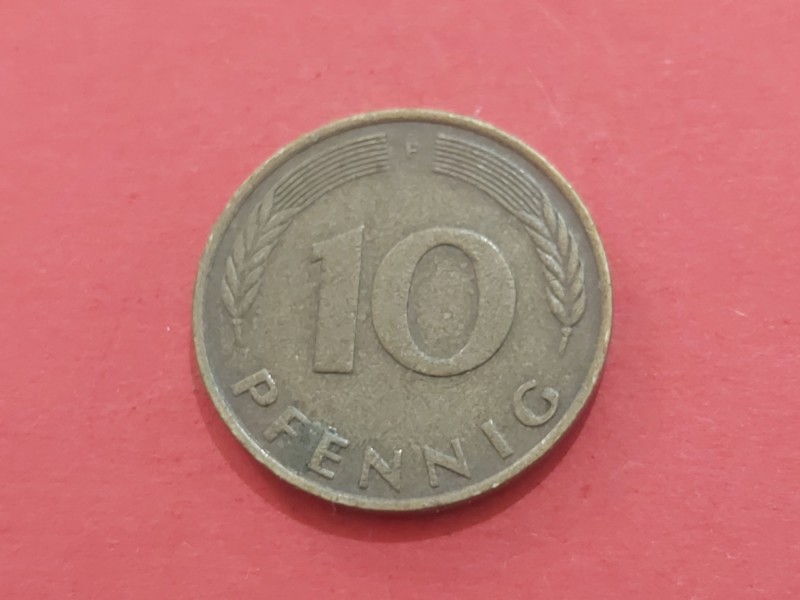 Nemačka - 10 pfennig 1979 god F