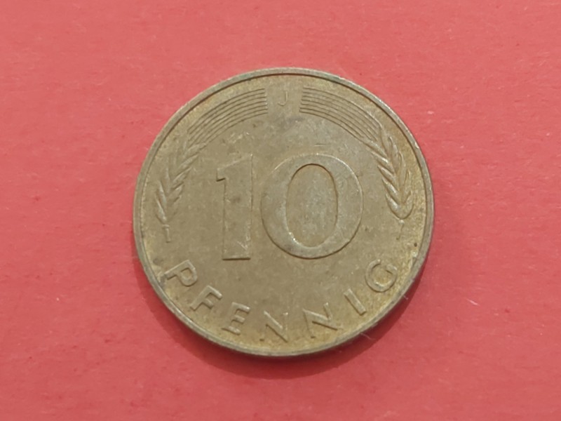 Nemačka - 10 pfennig 1979 god J