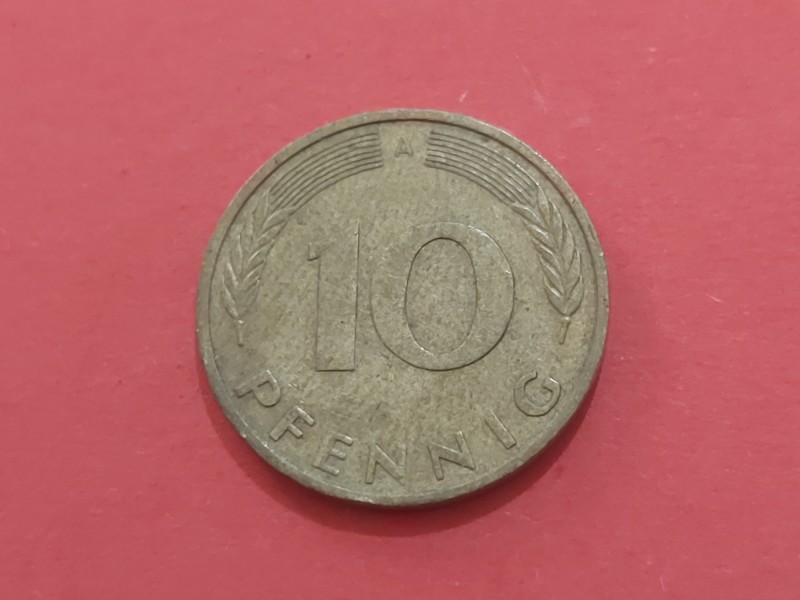 Nemačka - 10 pfennig 1990 god A