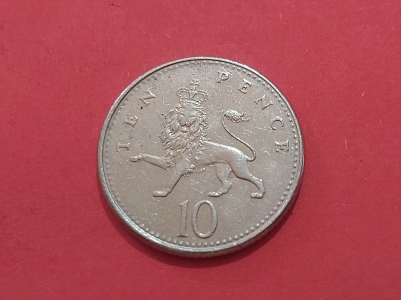 Britanija - 10 pence 1992 god